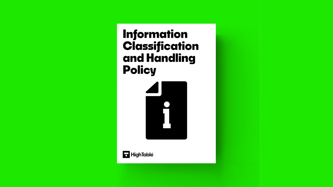 ISO 27001 Information Classification and Handling Policy: A Complete ...