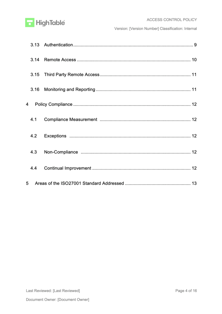 ISO 27001 Access Control Policy: A Complete Guide + Template