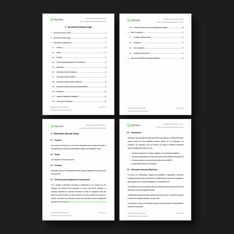 ISO 27001 Information Security Policy Ultimate Guide [+ template]