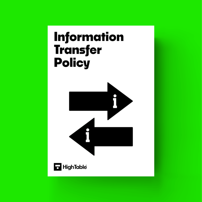 ISO 27001 Information Transfer Policy: A Complete Guide + Template