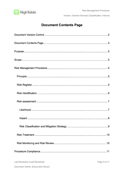 ISO 27001:2022 Risk Register Template | Excel & Examples