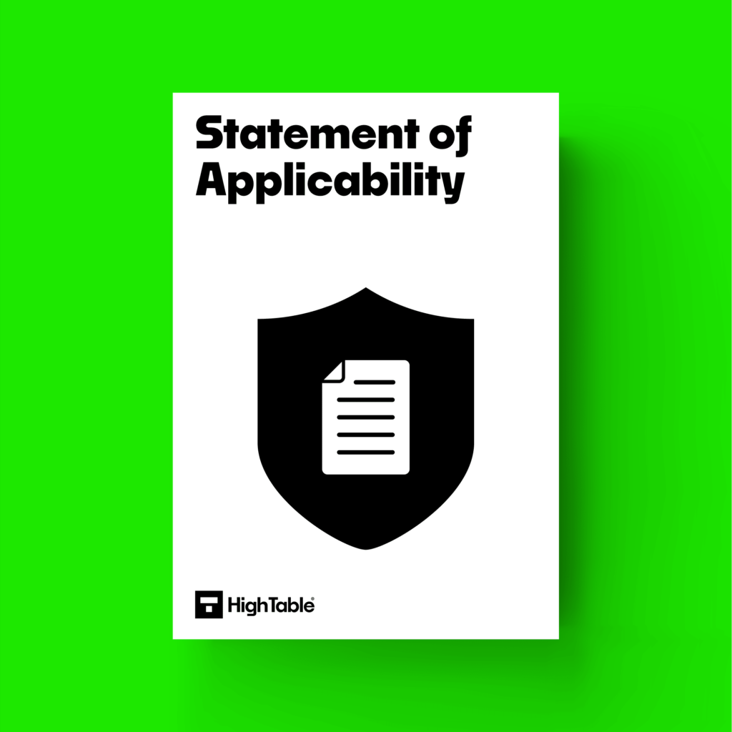 How to write an ISO 27001 Statement of Applicability + Template