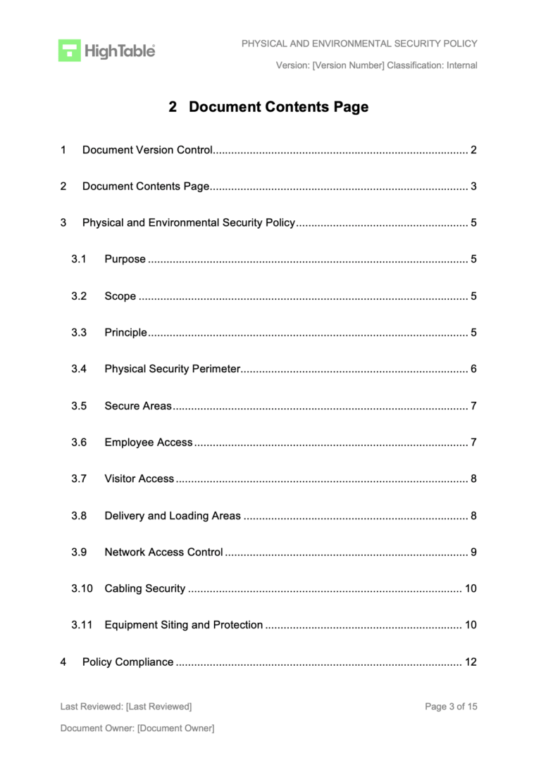 ISO 27001 Physical Security Policy: A Complete Guide + Template