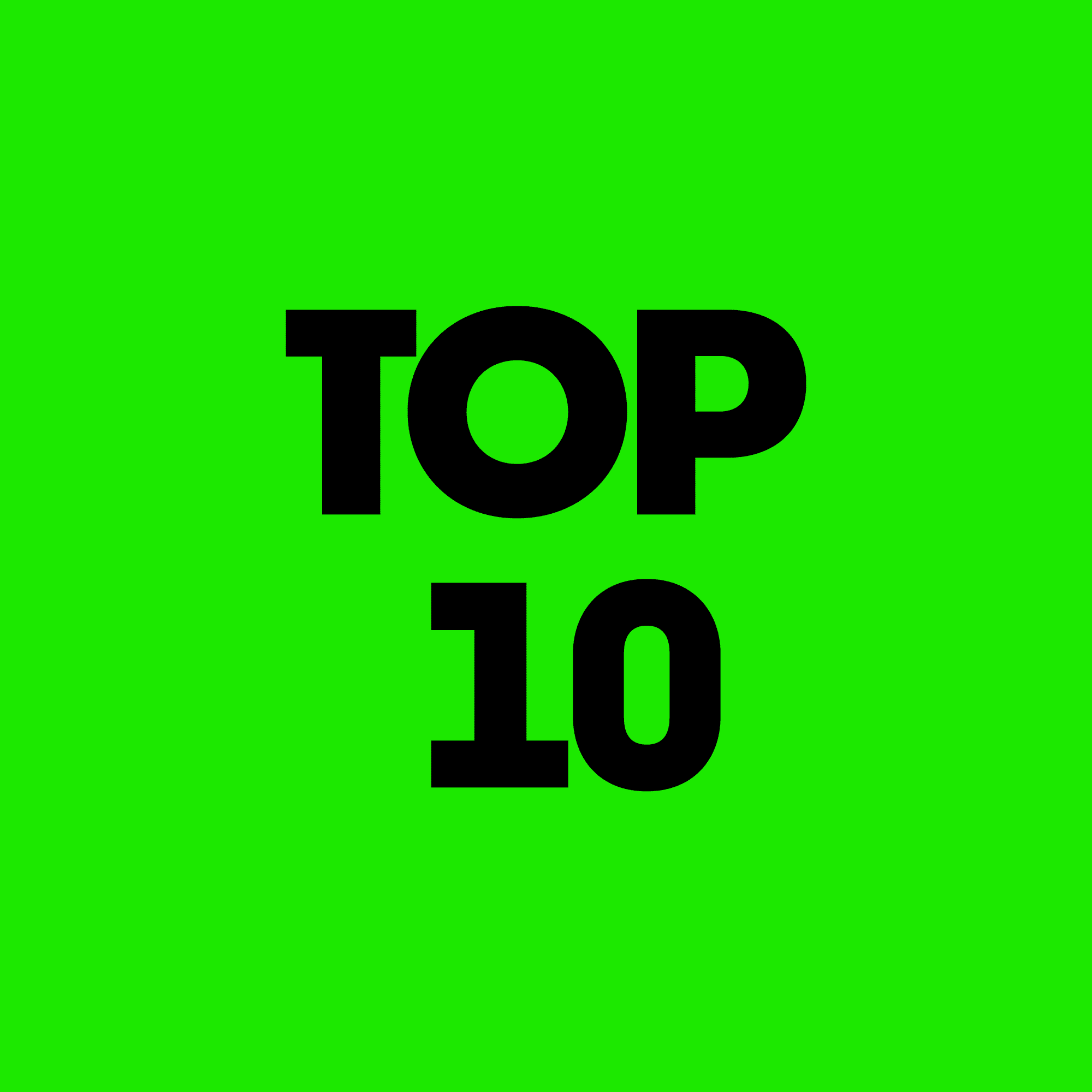 Number 10 Green Screen