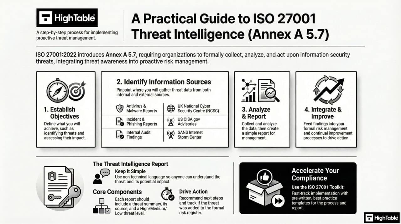 How to Implement ISO 27001 Annex A 5.7 and Pass the Audit