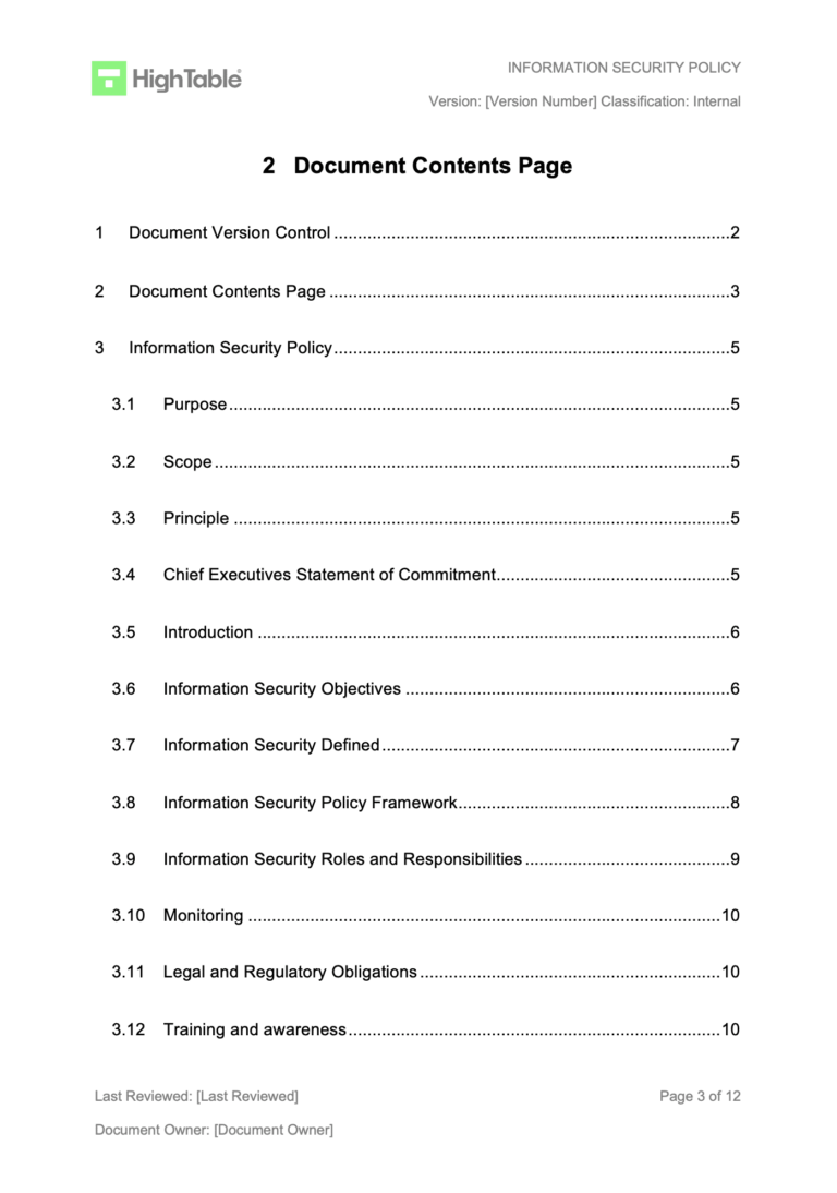 ISO 27001 Information Security Policy: Complete Guide + Template
