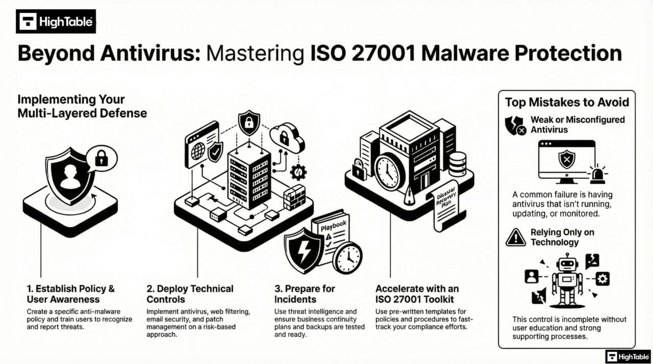 ISO 27001 Annex A 8.7 Ultimate Guide: Protection Against Malware