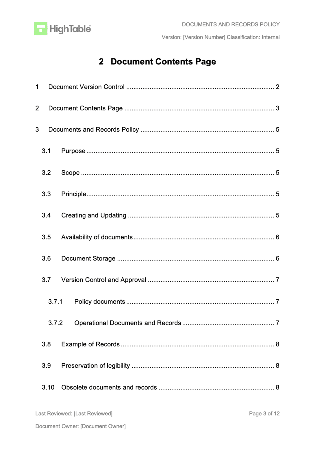 How to write an ISO 27001 Document and Record Policy [+ Templates]