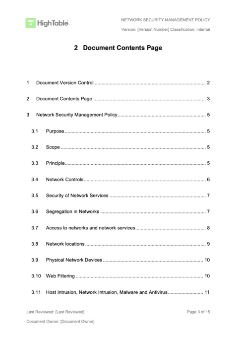 How to write an ISO 27001 Network Security Policy + Template
