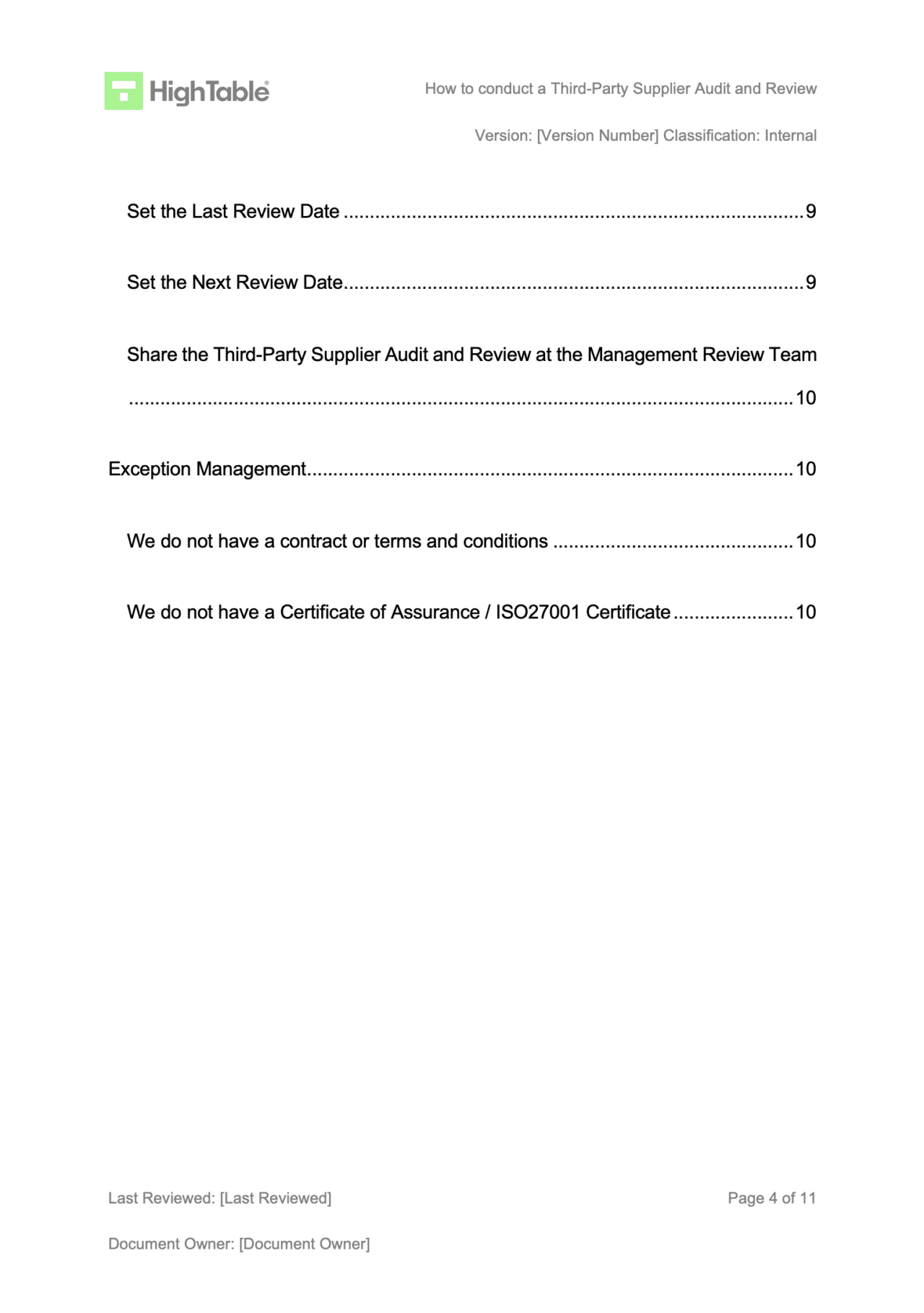 ISO 27001:2022 Supplier Register Template | Excel