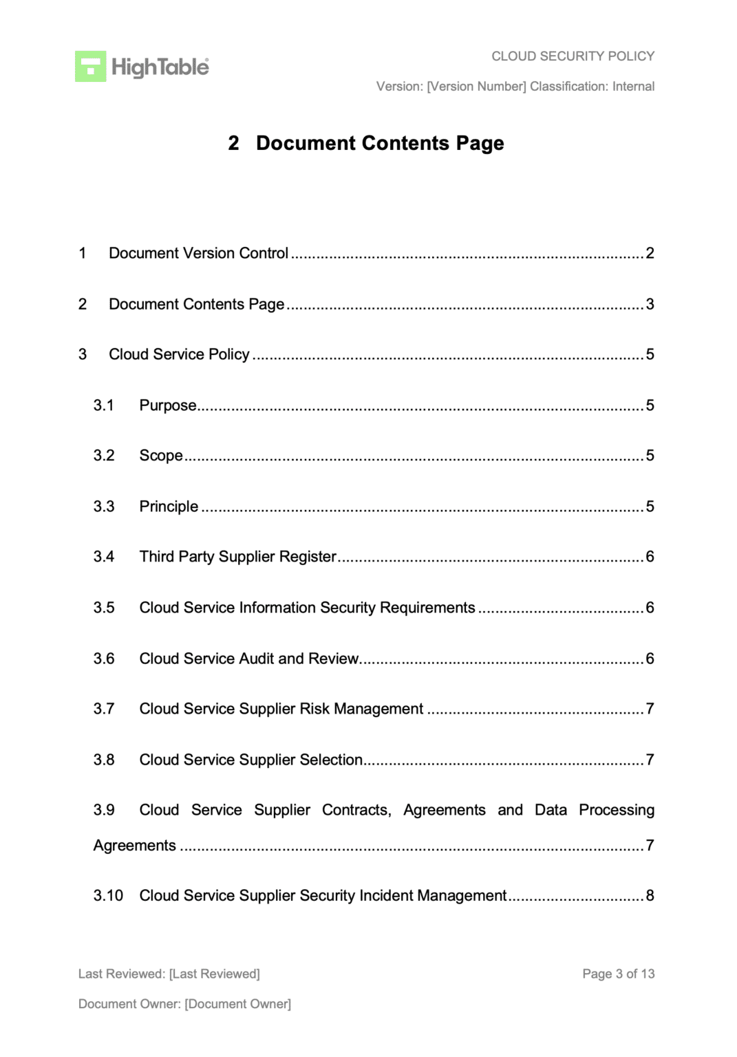 ISO 27001 Cloud Security Policy: A Complete Guide + Template