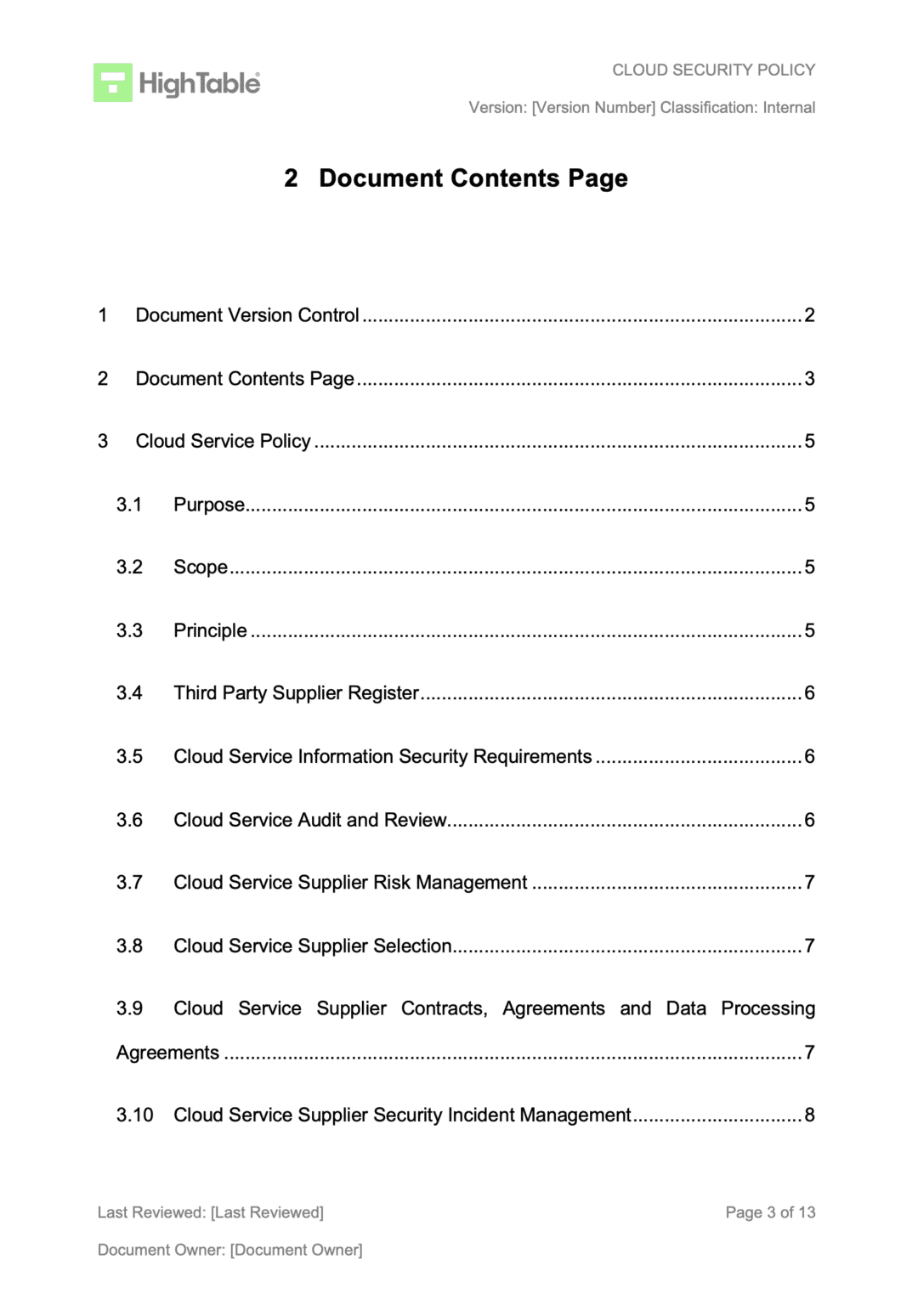 ISO 27001 Cloud Security Policy: A Complete Guide + Template