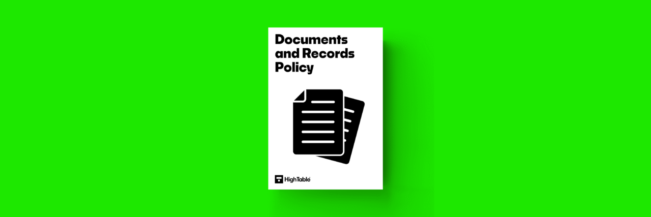 ISO 27001 Document and Record Policy: A Complete Guide + Template