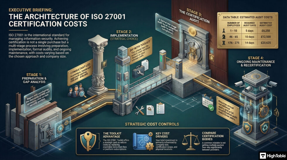 ISO 27001 Certification Cost - The Auditor Verified Budget Blueprint ...