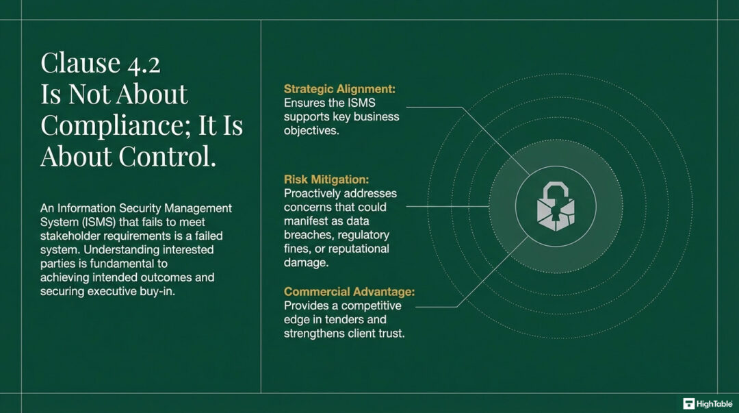 How to Implement ISO 27001 Clause 4.2 and Pass the Audit - High Table