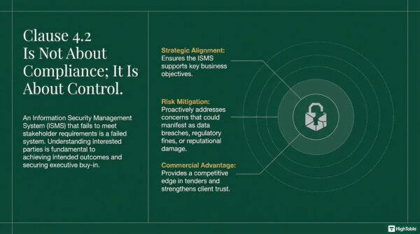 How to Implement ISO 27001 Clause 4.2 and Pass the Audit - High Table