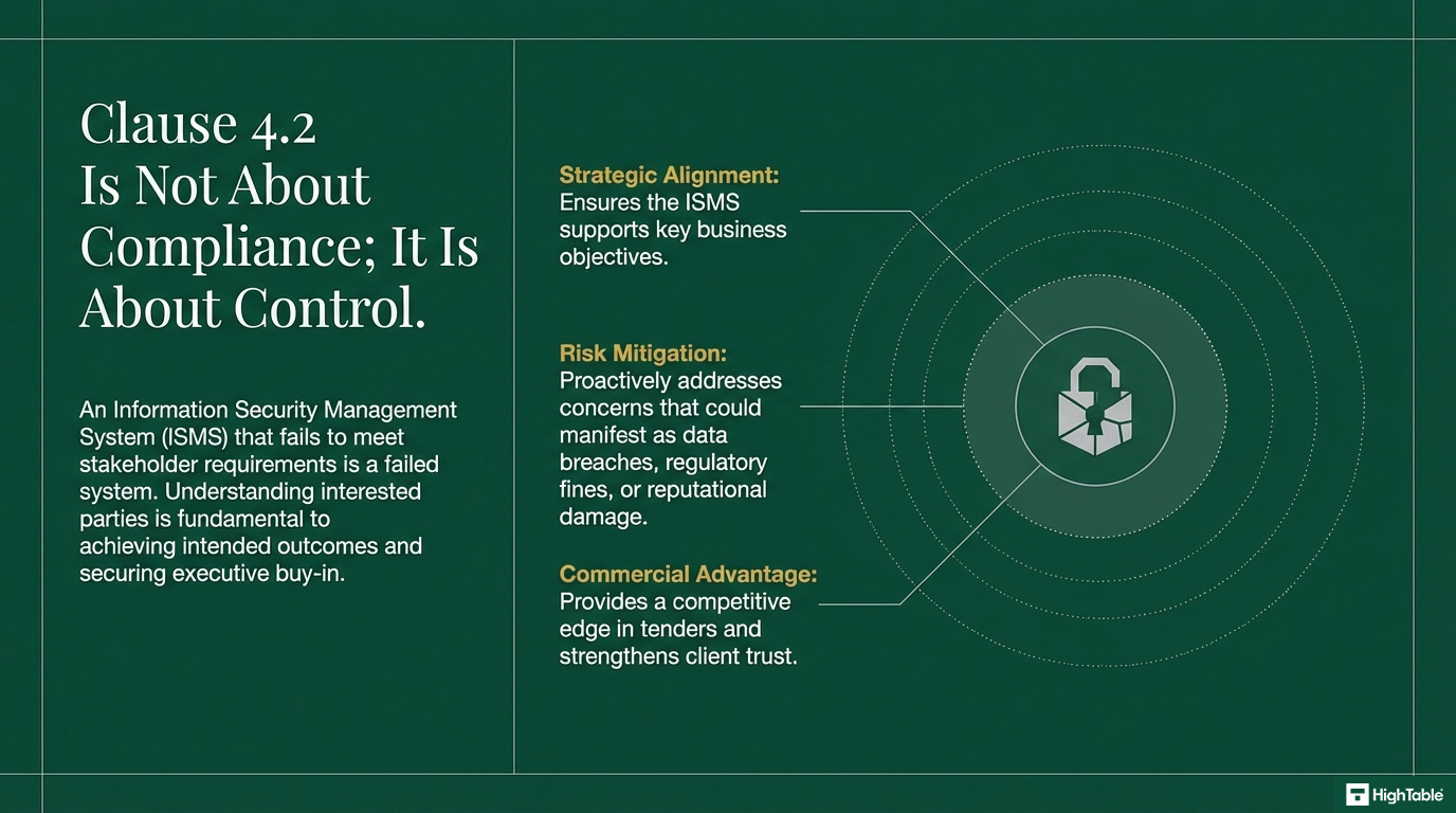 How to Implement ISO 27001 Clause 4.2 and Pass the Audit - High Table