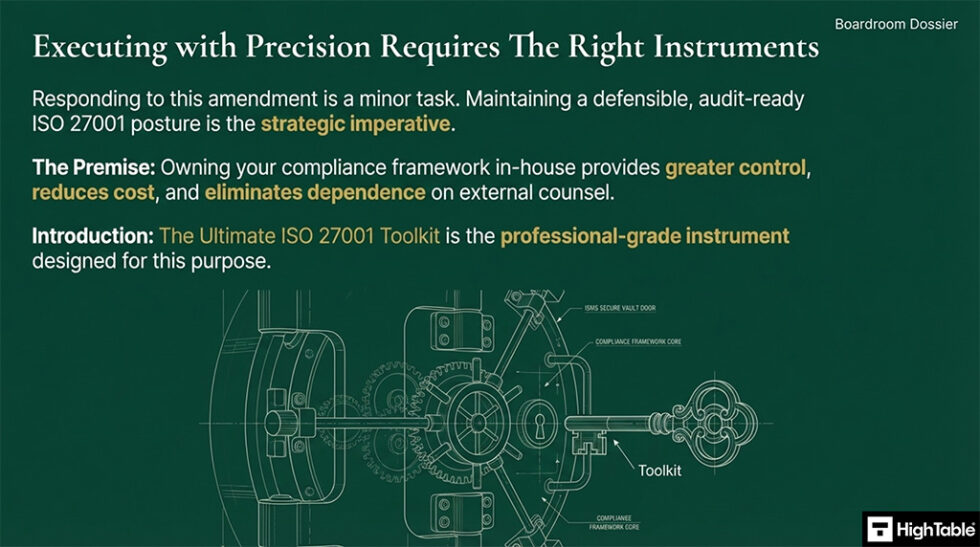 ISO 27001 Amendment 1 Climate Action: Compliance Guide (2026)