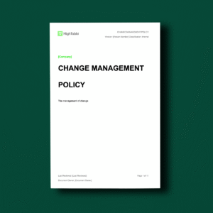 ISO 27001 Change Management Policy: A Complete Guide + Template